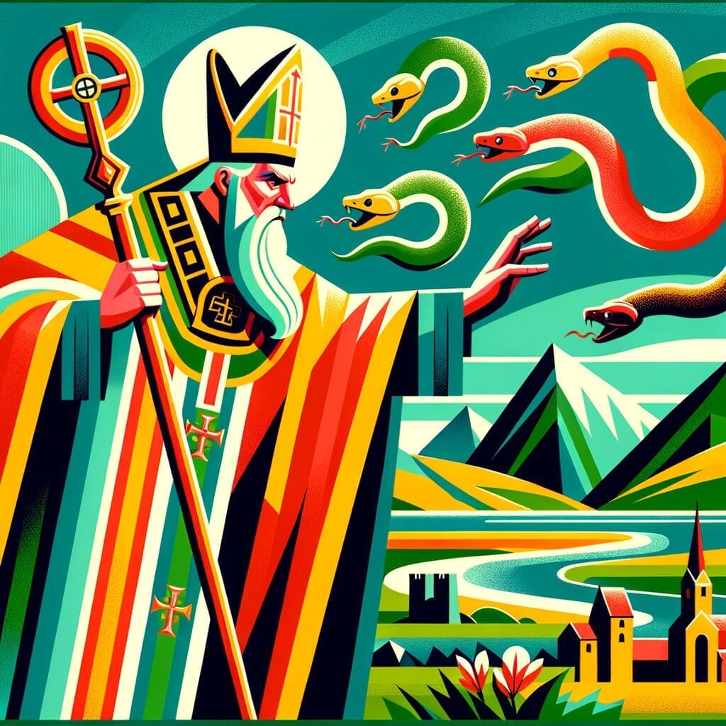 Confronting the Legend: St. Patrick's Epic Battle Against Snakes ...