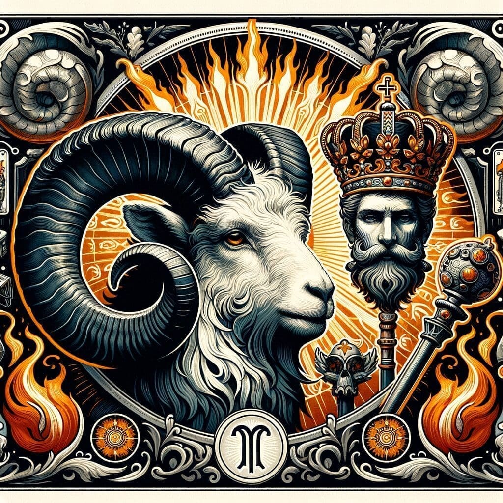 Powerful Connection Between Aries and Emperor Tarot - Ancient Tree of Life