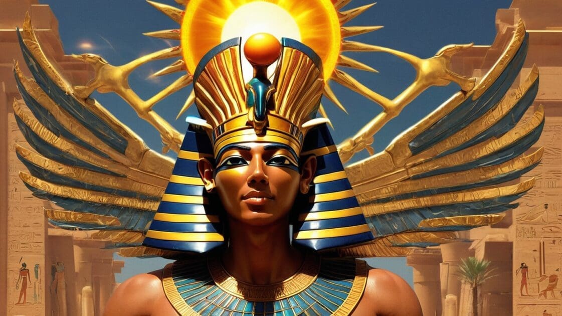 Egyptian God Re - Ancient Tree of Life